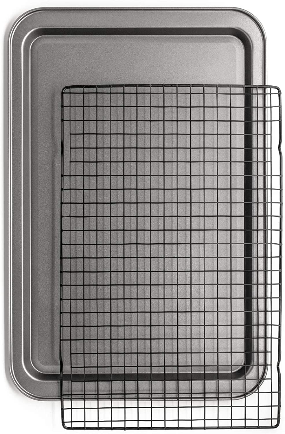 Chef Pomodoro Non-Stick Baking Sheet and Cooling Rack Set , 2-Piece ...