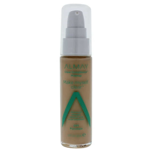Clear Complexion Makeup - 099 Porcelain by Almay for Women - 1 oz ...