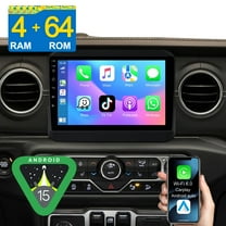Asure 4G+64G Android 15 Car Stereo Radio for Ford Expedition (2007-2014 ...