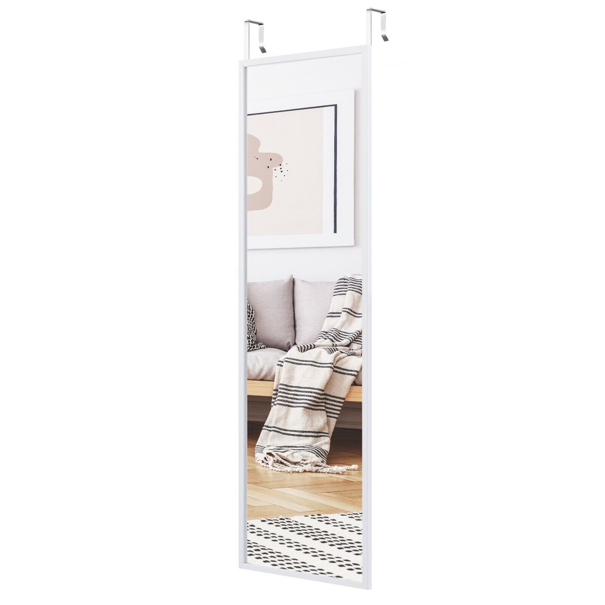 Click here for Gymax Door Wall Mounted Mirror Full Length Hanging... prices