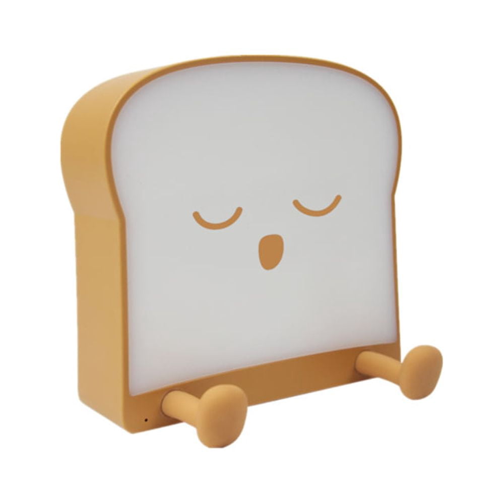 JUNWELL Cute Night Light Toast Bread LED Night lamp with Rechargeable ...