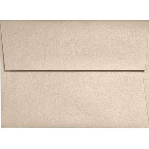 A4 Invitation Envelopes (4 1/4 x 6 1/4) - Taupe Metallic (250 Qty ...