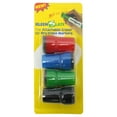 KleenSlate Large Barrel Attachable Eraser Caps for Dry Erase Markers, 4 ...