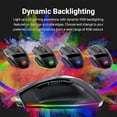 Rechargeable RGB Backlit Wireless Gaming Mouse – 16000 DPI, 40G ...