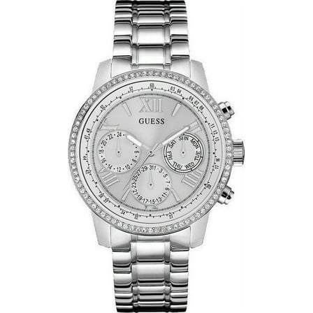 Guess Confetti Red Dial Stainless Steel Ladies Watch W0774L7 - Walmart.com