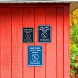 Signs ByLITA Portrait Round For Their Safety and Yours Do Not Feed The ...