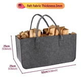 Zxpjkyu Felt Folding Storage Bin Organizing Toys, Clothes, Towels ...