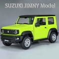 1:24 Suzuki Jimny Car Model Toys Alloy Diecast SUV 4 Doors Opened Pull ...