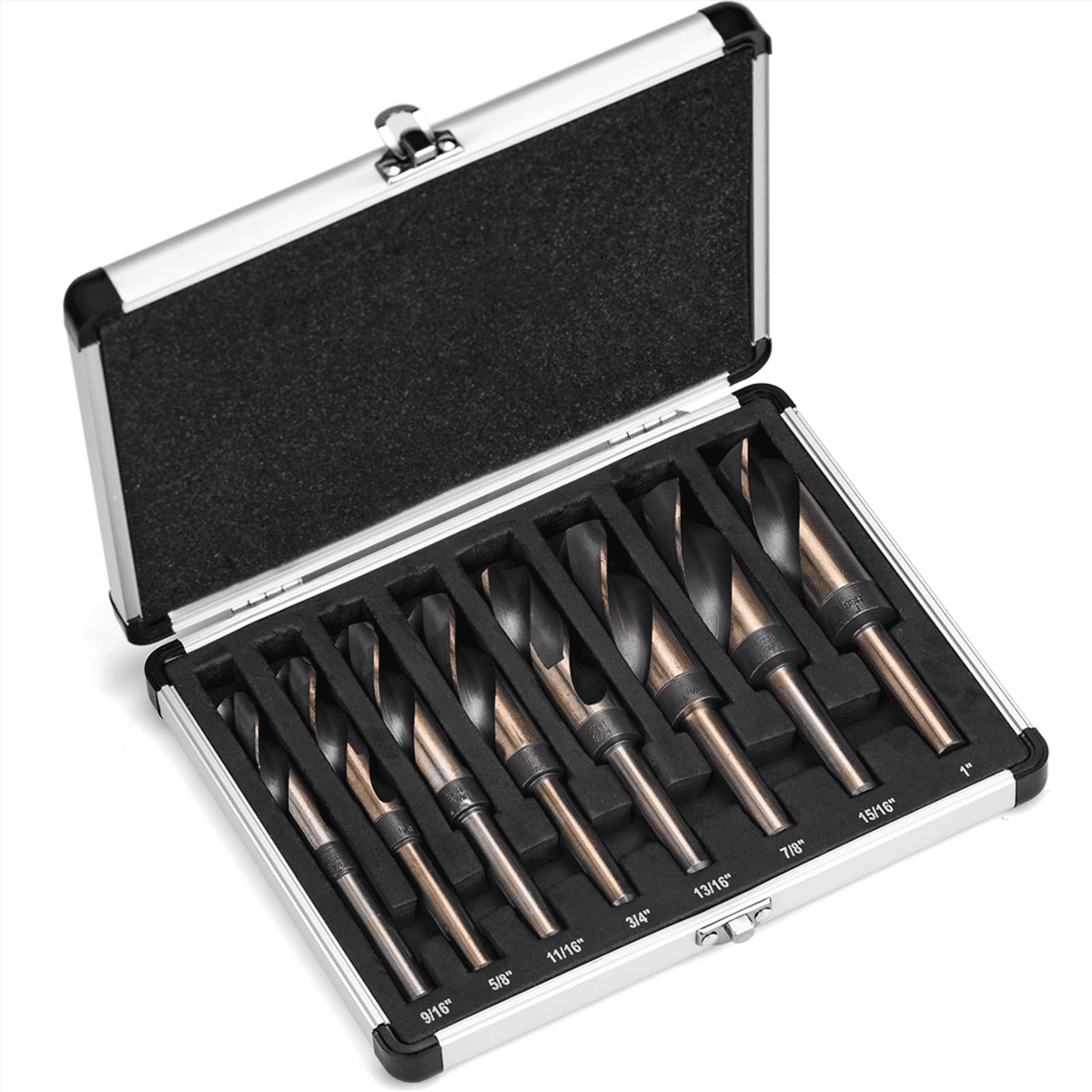 Click here for Zh & Art 8 Piece Silver And Deming Drill-Bit Set... prices