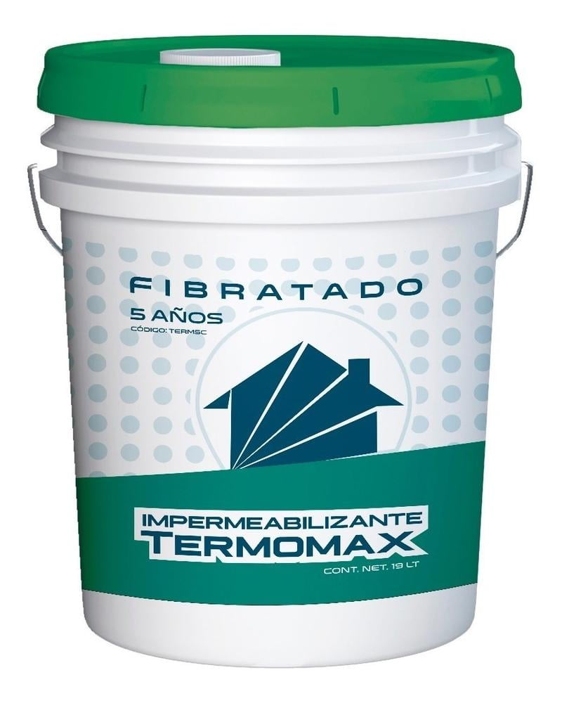 Impermeabilizante Fibratado Alta Calidad Termomax 5años 19l Impac Termomax 5años | Bodega ...