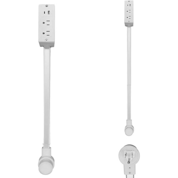 Outlet Extender Stick - Features USB-A, USB-C and 2 AC Outlets, Extends ...
