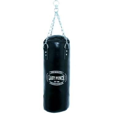 Shelter Last Punch Heavy Duty Red Canvas Boxing Punching Bag With ...