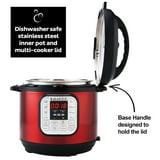 Instant Pot Duo™ 6 Quart Multi-Cooker, Red Stainless Steel - Walmart.com