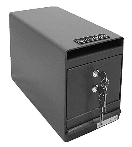 Under counter drop depository safe with dual key lock - Walmart.com