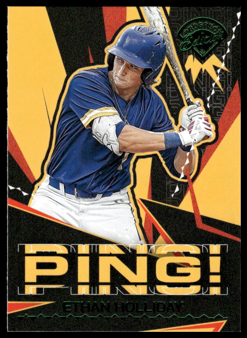 2025 Panini Prospect Edition Ping! Ethan Holliday #9 - Walmart.com