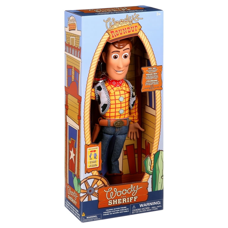 Disney Pixar Toy Story- Pull String Woody Talking Action, 48% OFF