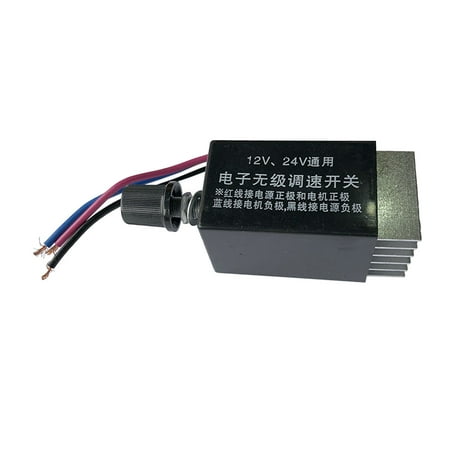 Universal Motor Controller Switch, 12V/24V Motor Driver Controls module ...