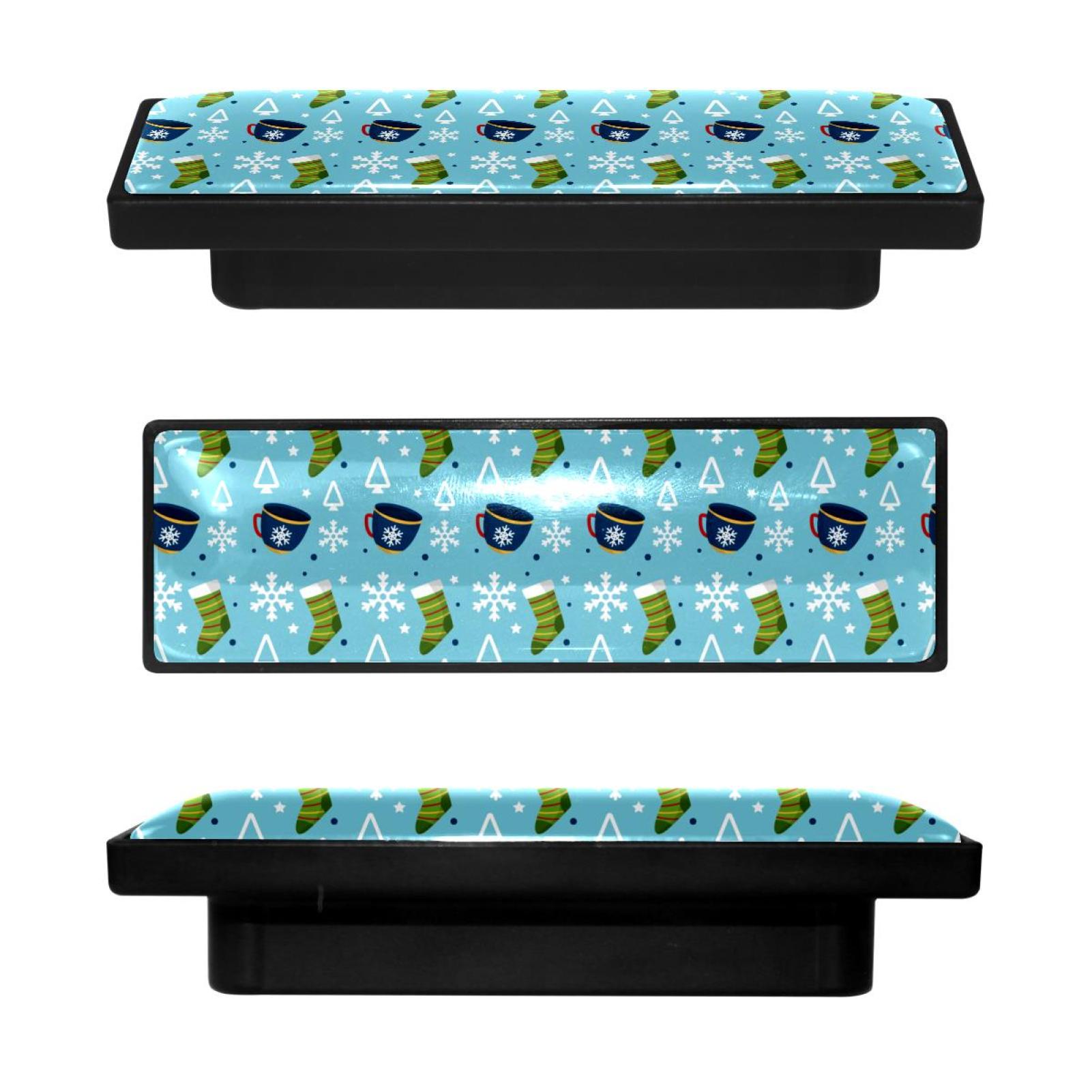 4 Pcs Rectangle Cabinet Handle Cupboard Knob Drawer Pulls Handle ...