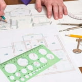 11pcs Geometric Drawing Stencils Set - Architectural Templates,Drafting ...