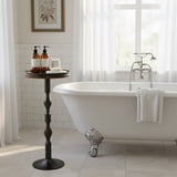 Small Round Drink Table,Pedestal Tables,Small Round Side Table for ...