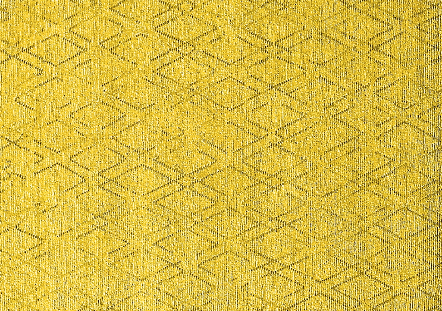 Ahgly Company Machine Washable Indoor Rectangle Solid Yellow Modern ...