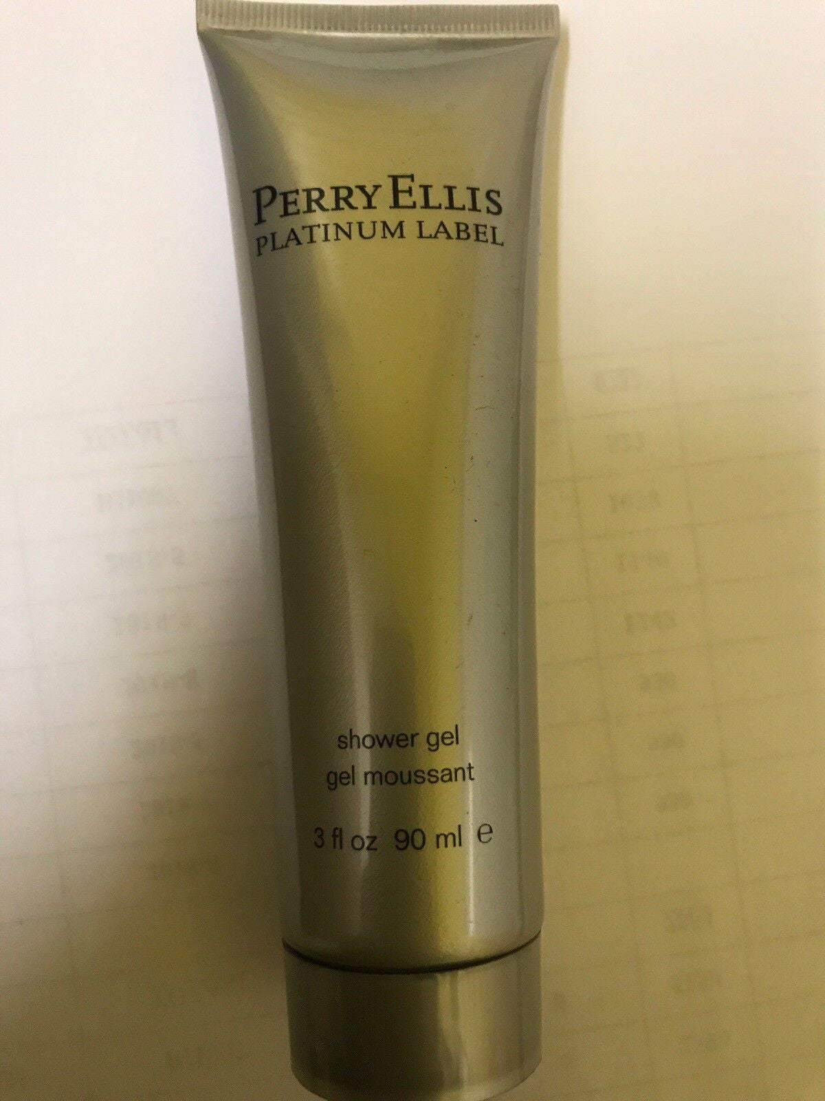 Perry Ellis Platinum Label Shower Gel 3 oz - Walmart.com