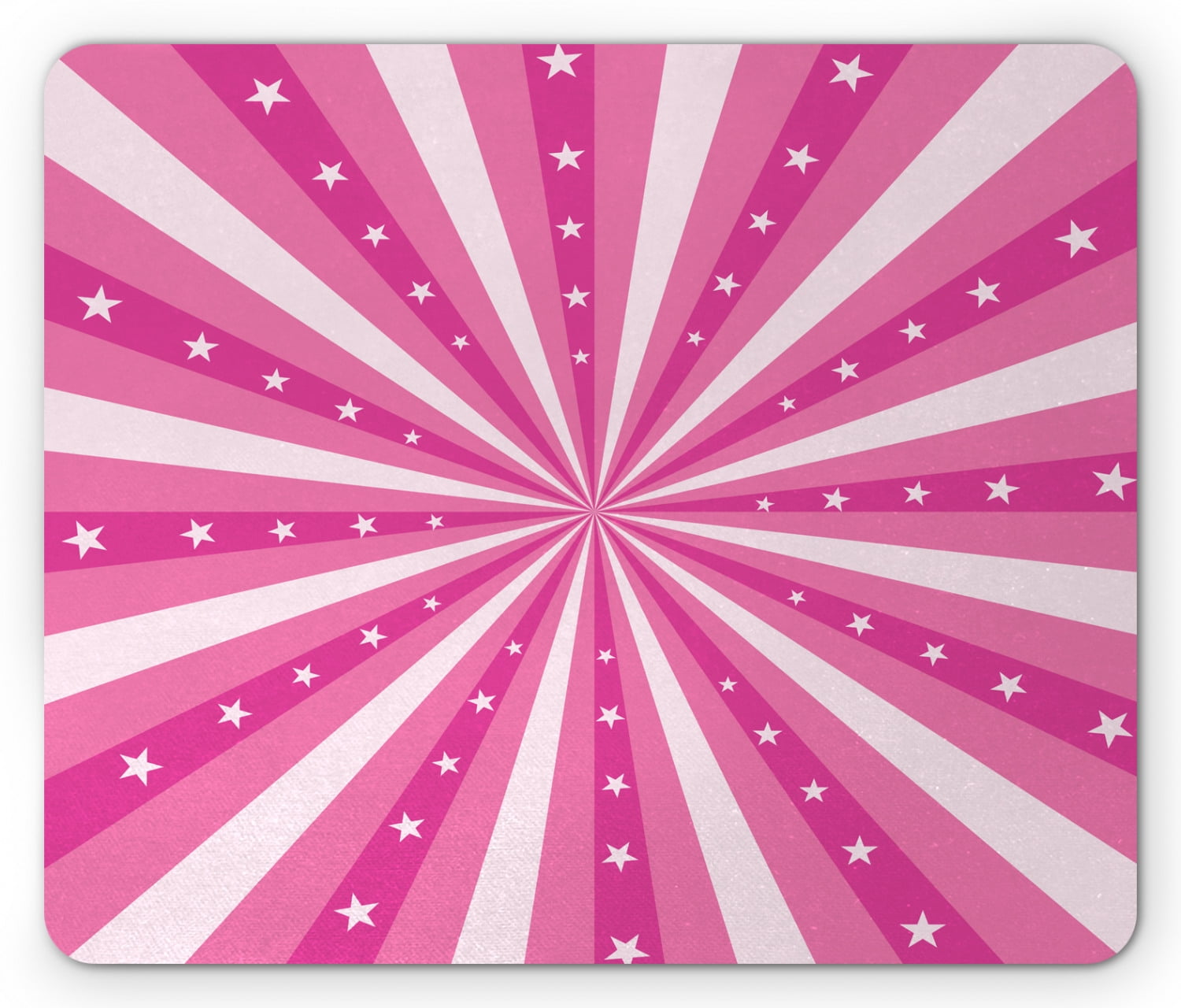 Retro Mouse Pad, Retro Style Effect Stripes Bursting out from the ...