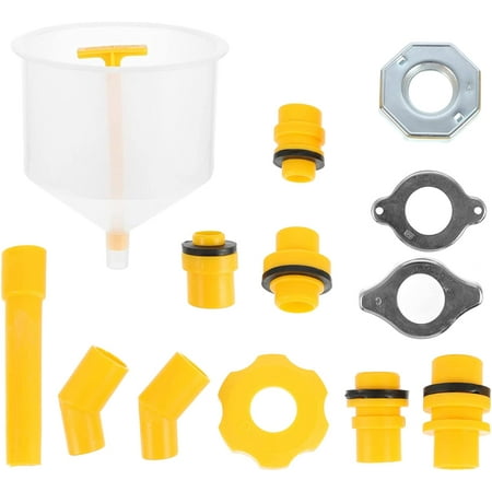 1 Set No Spill Coolant Funnel Spill Free Radiator Coolant Filling ...