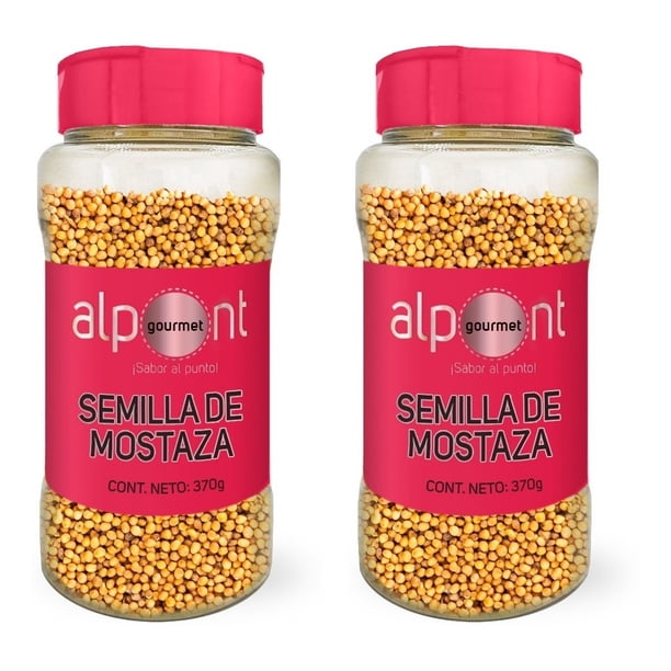 Alpont Semilla De Mostaza Entera 370 Gramos 2 Piezas | Bodega Aurrera ...