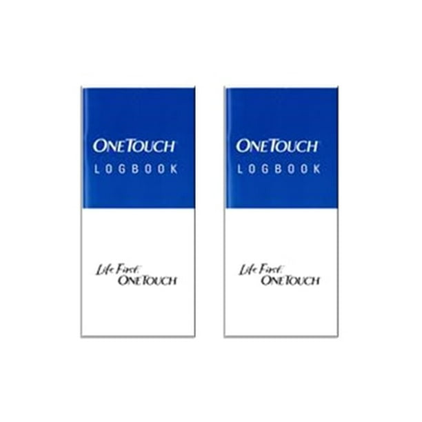 OneTouch Log book By Lifescan - [2 Pack] - Walmart.ca