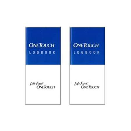 OneTouch Log book By Lifescan - [2 Pack] - Walmart.ca