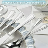 Mirdinner 20 Pcs Silverware Set, Stainless Steel Flatware Cutlery Set ...