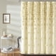 Lush Decor Riley Shower Curtain Buttercream Single 72X72 - Walmart.com