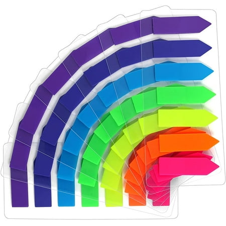 Sticky Notes Flags, 7 Color Index Tabs Index Flag Bright Colors Page ...