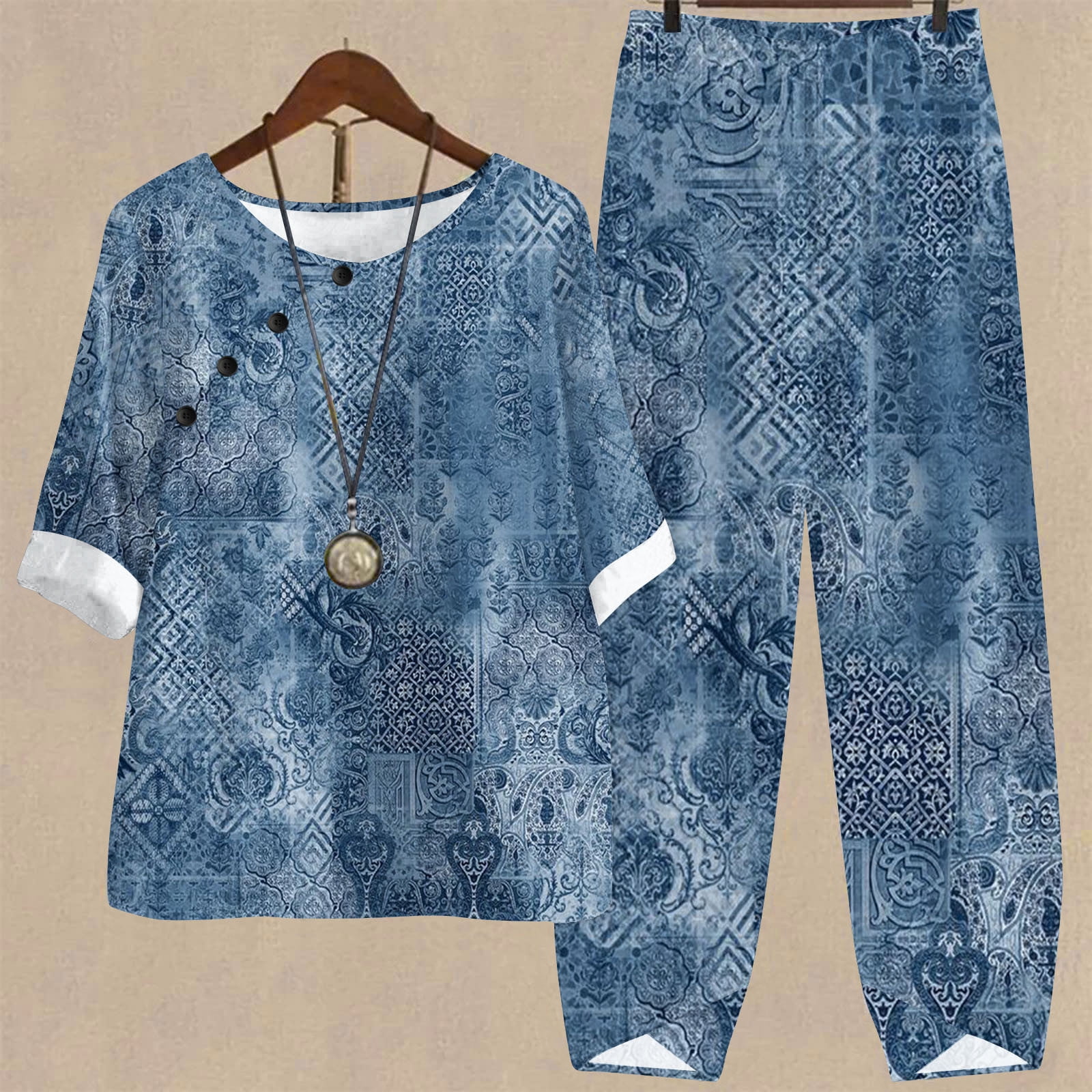 Click here for Zanvin 2pcs Outfits For Women  Womens Summer Print... prices