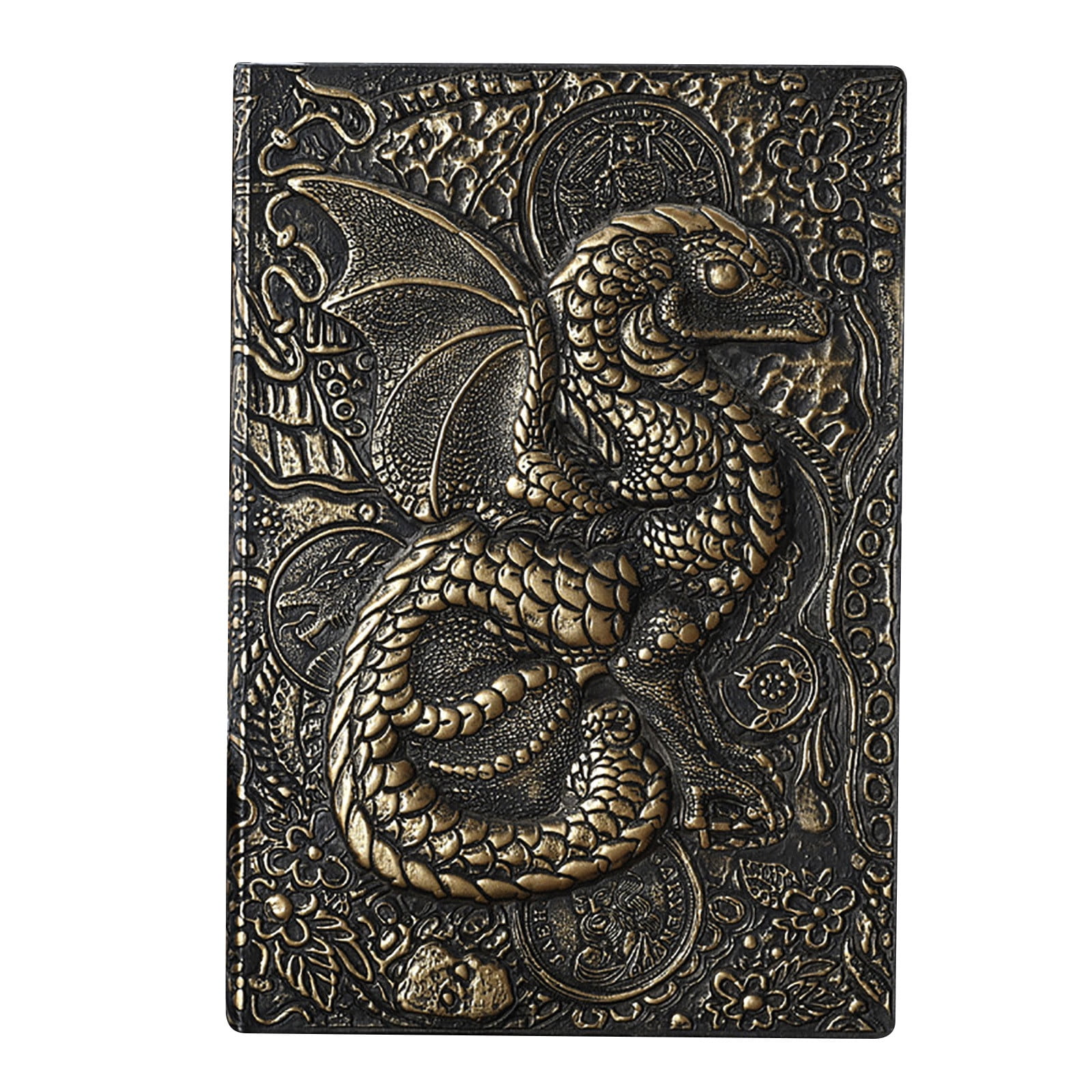 Click here for Agiferg Dinosaur Embossed A5 Hardcover Retro Notep... prices