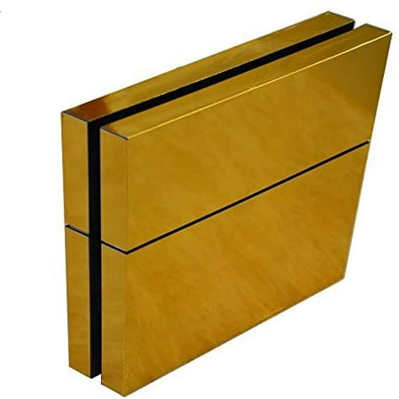 Honbay® Gold Glossy Decal Skin Sticker for Playstation 4 PS4 Console ...