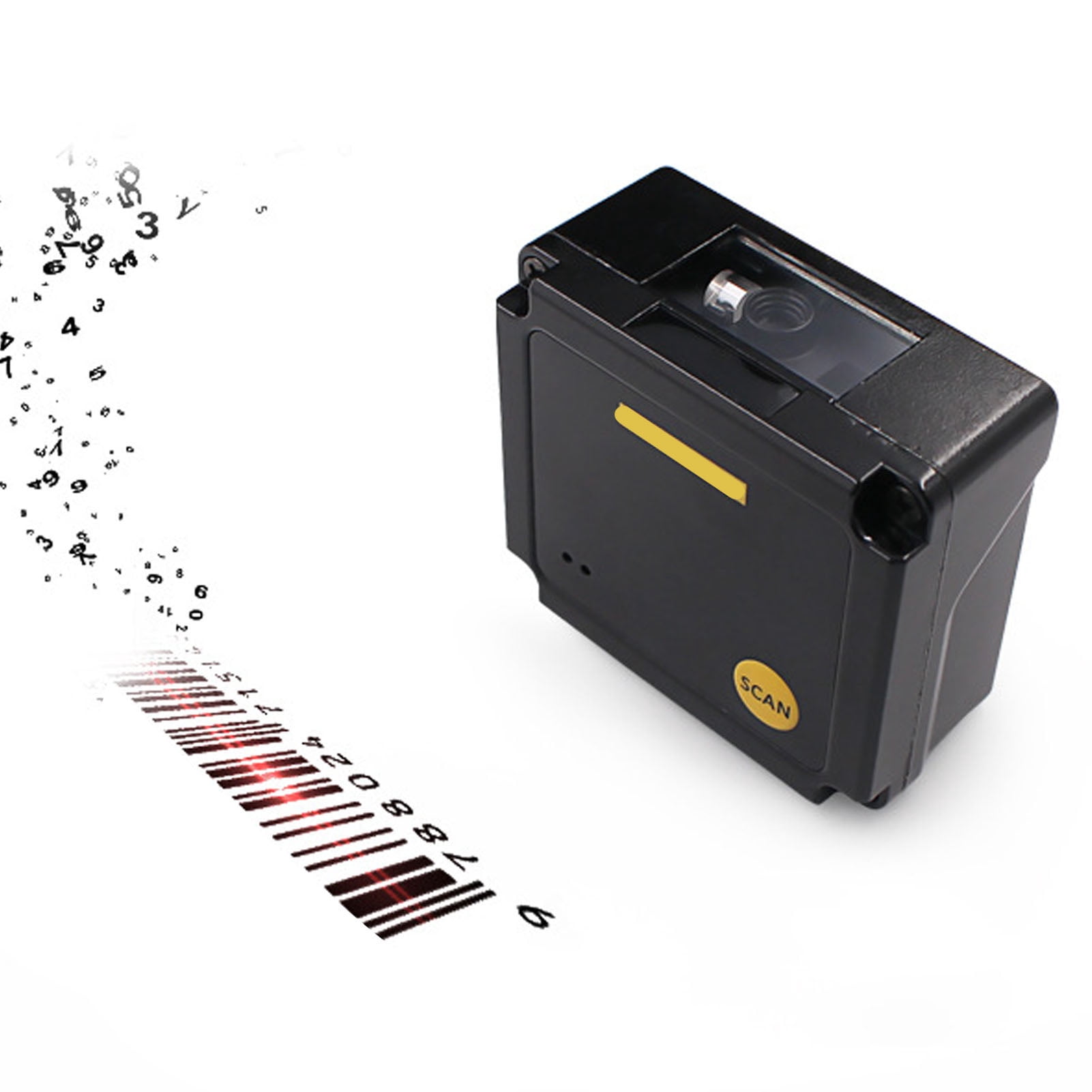 Embedded Fixed Mount Barcode Scanner, Aluminum Alloy Fast Decoding ...