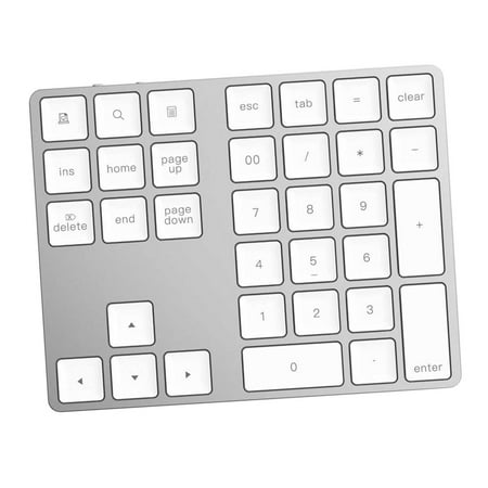 Mini 34 Keys Bluetooth Numeric Keypad, Keyboard Extensions Comfortable ...