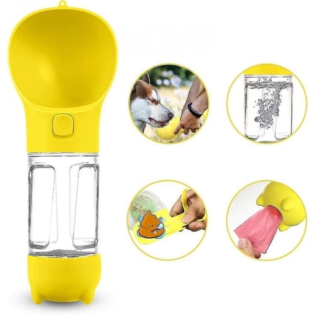 Dog Water Bottle Drinking Cup With Poop Collection Shovel - Walmart.ca