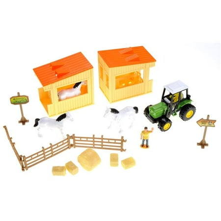 Horse Barn Farming Playset with Tractor - Walmart.ca