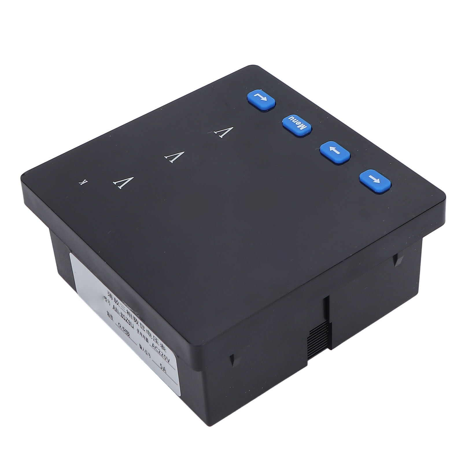 Panel de prueba de voltímetro, medidor de pantalla de CA Pantalla ...