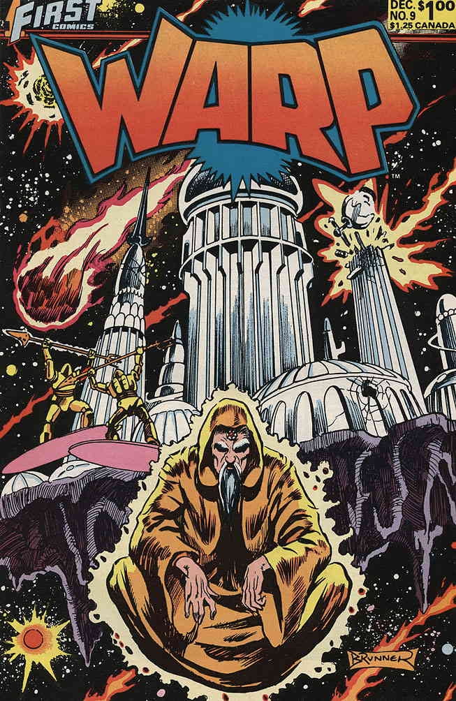 Warp #9 VF ; First Comic Book - Walmart.com