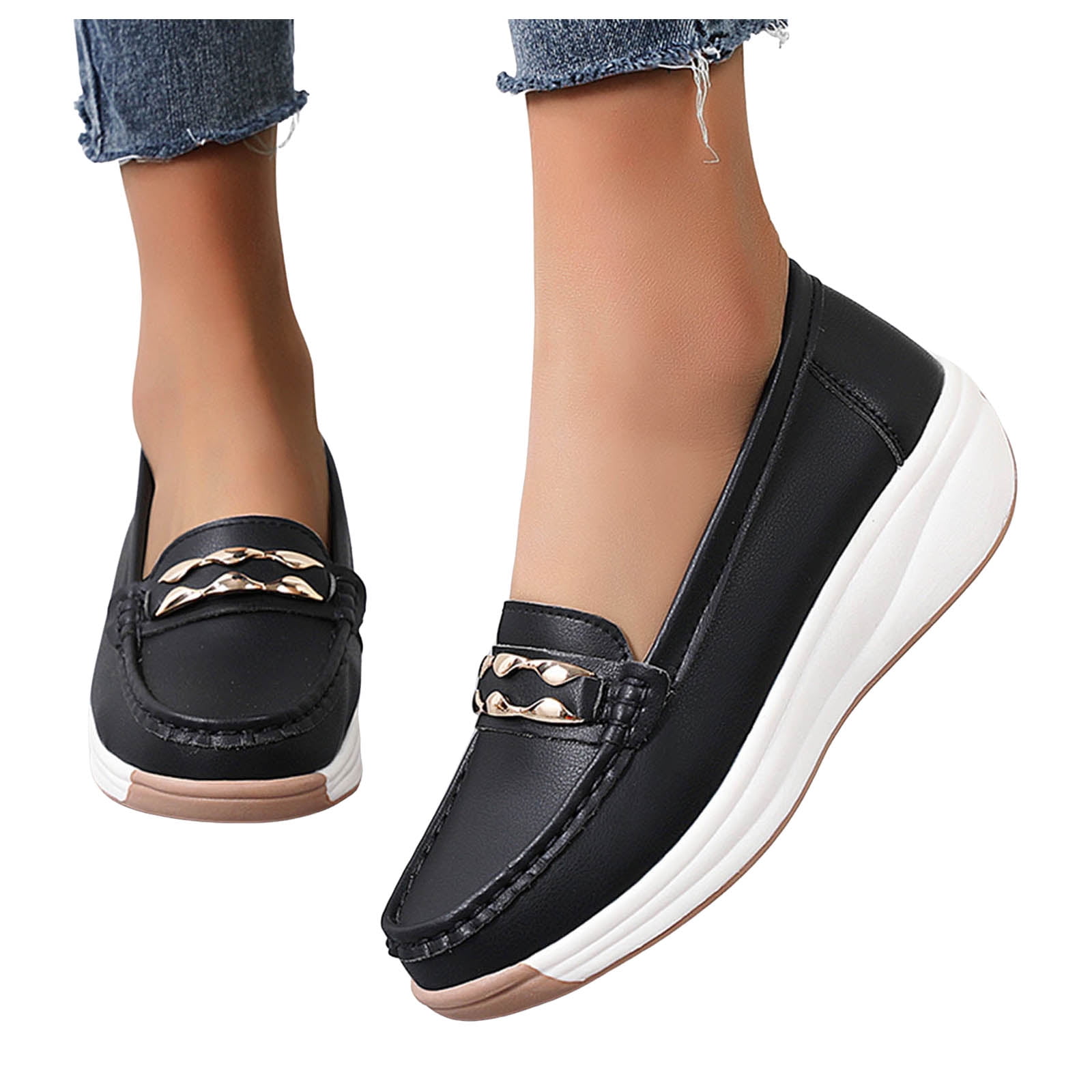 Click here for Oyedens Orthopedic Loafers For Women Business Casu... prices