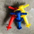 Heavy Duty Plastic Tent Pegs Strong Outdoor Sand Anchors Base Easy to ...