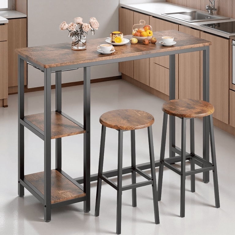 Wayfair Dining Table Sets TANGZON 3 Piece Dining Table Set - Kitchen ...