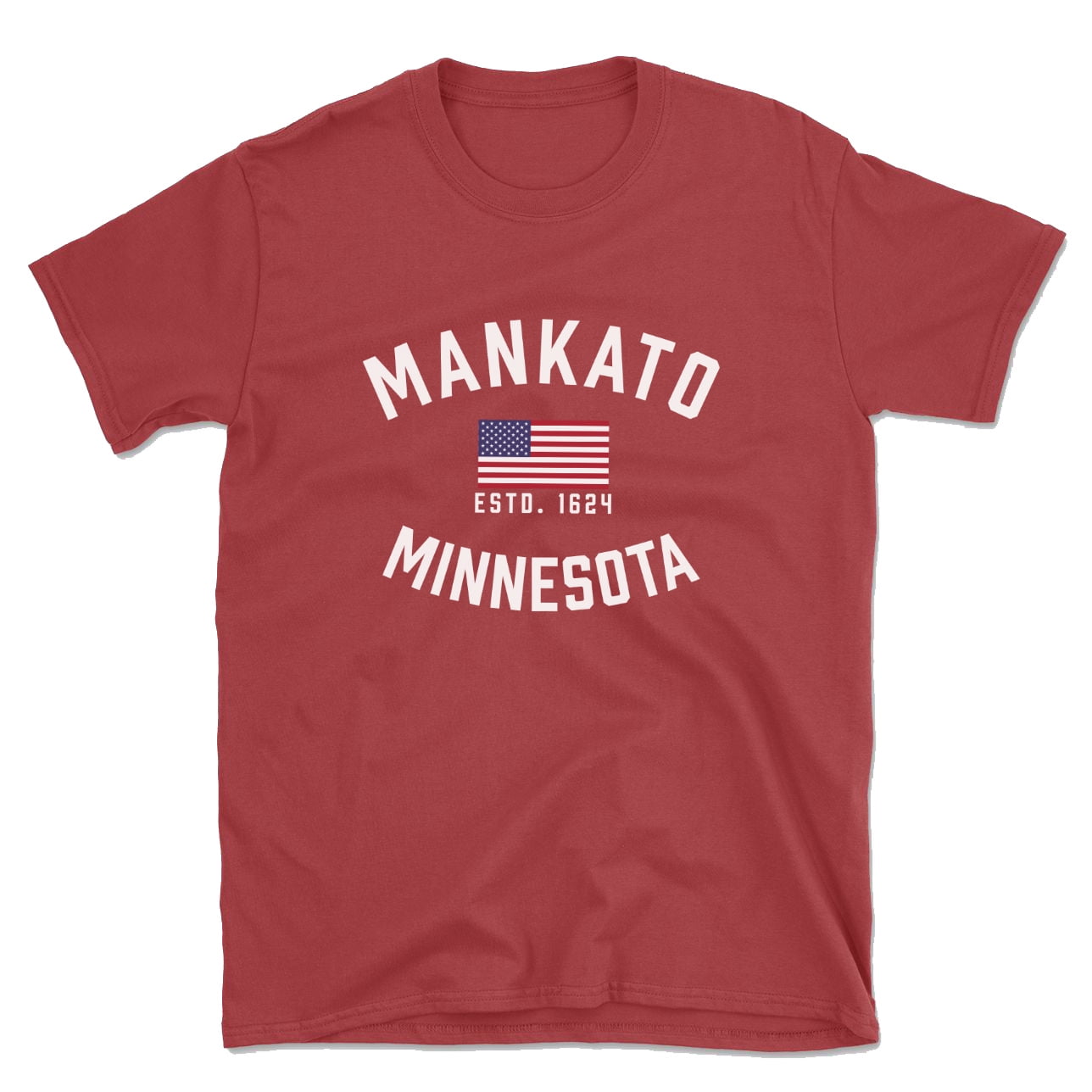 Mankato Minnesota Patriot Men's Cotton T-Shirt - Walmart.com