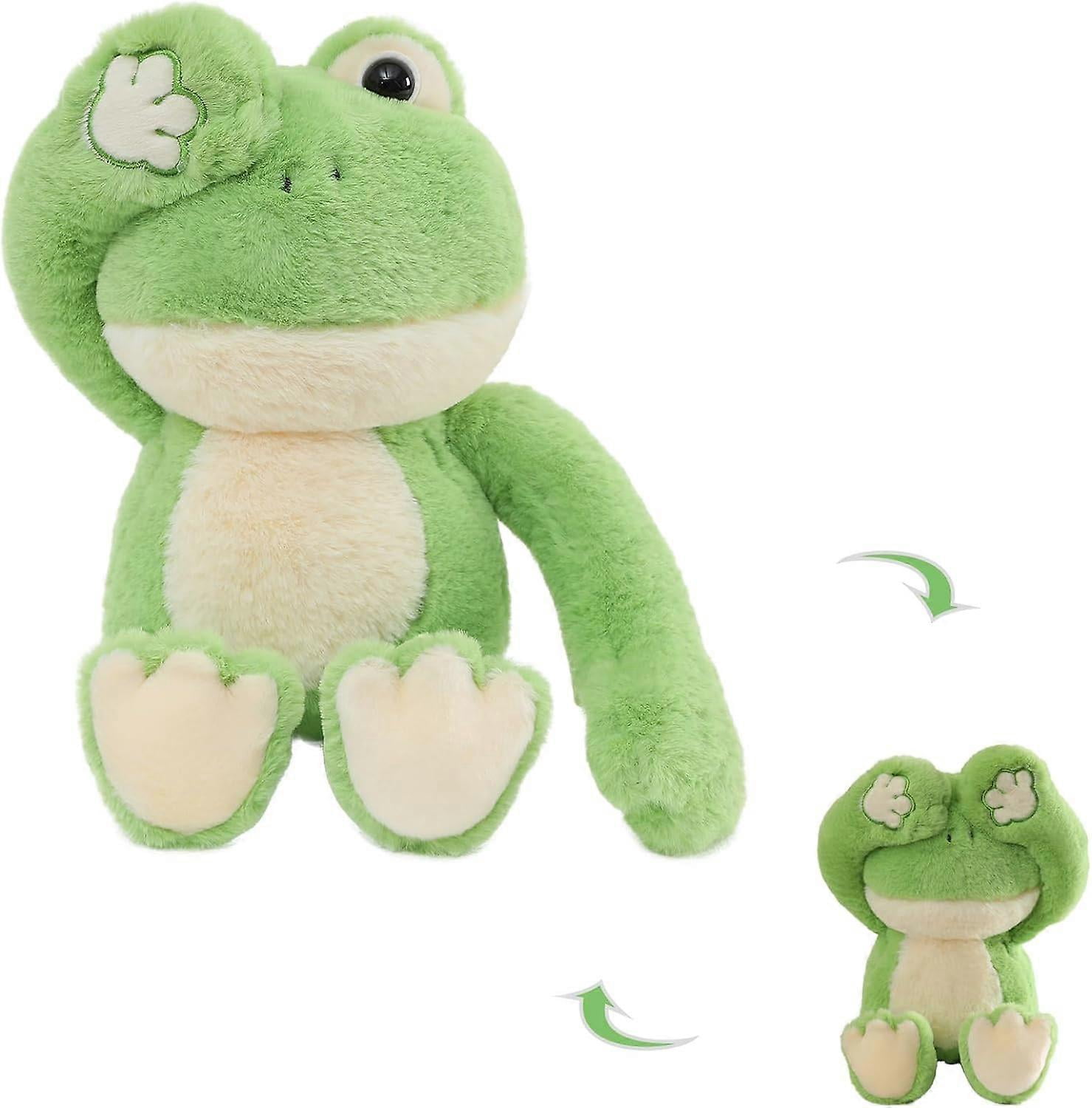 Peluches de rana, 16 pulgadas, juguete de peluche de rana suave ...