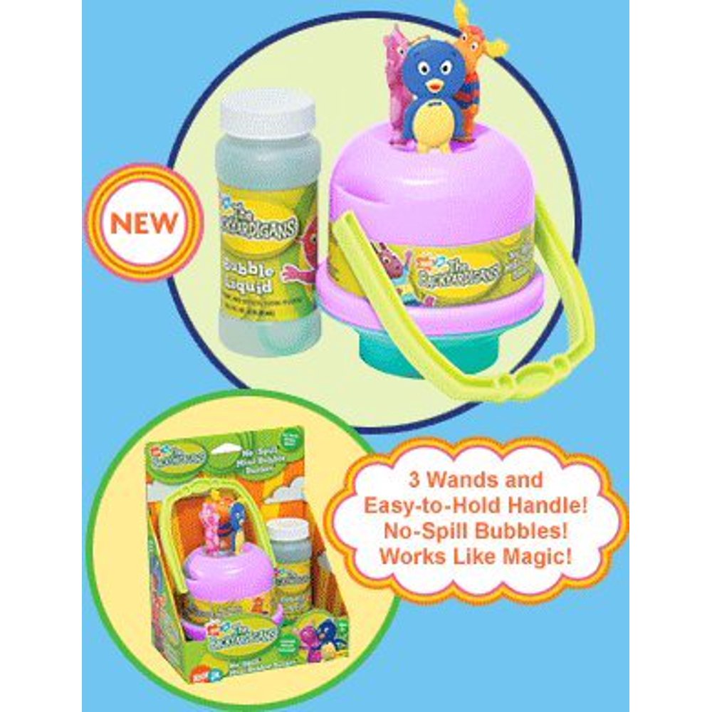 Nickelodeon Backyardigans Bubble Bucket, NO MORE MESSY SPILLS!!! By ...