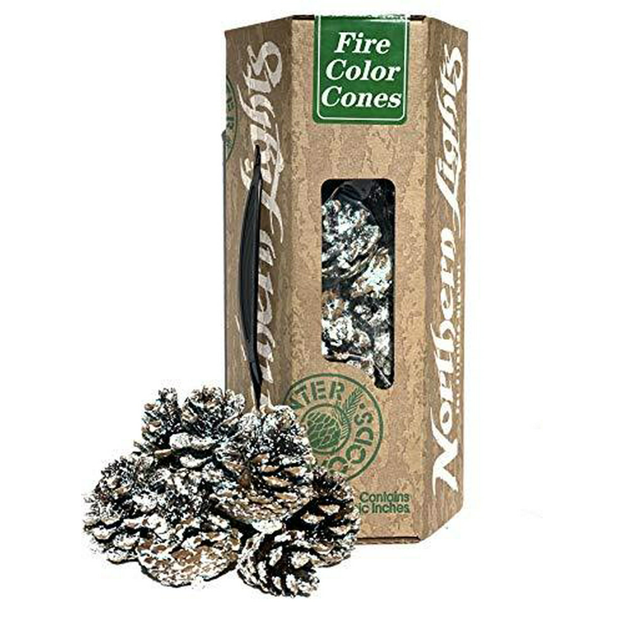 Click here for Winter Woods Northern Lights Fire Color Cones. prices
